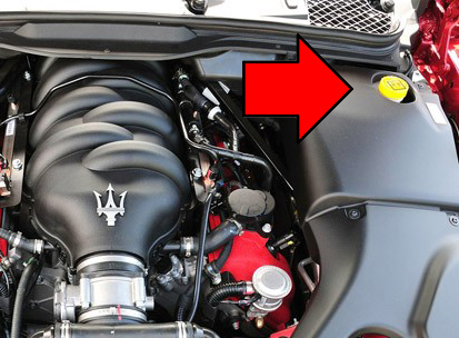 How to top up screen wash on a Maserati GranTurismo - Car Ownership ...