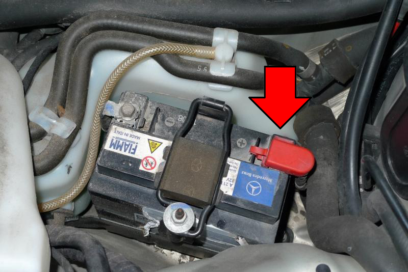 How to replace the car battery on a Mercedes-AMG C-Class - Car ...